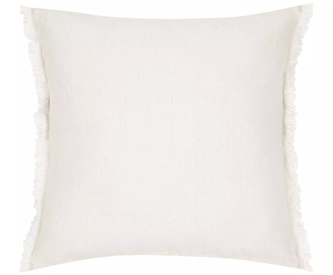 Westwing Luana Fringed Linen Cushion Cover