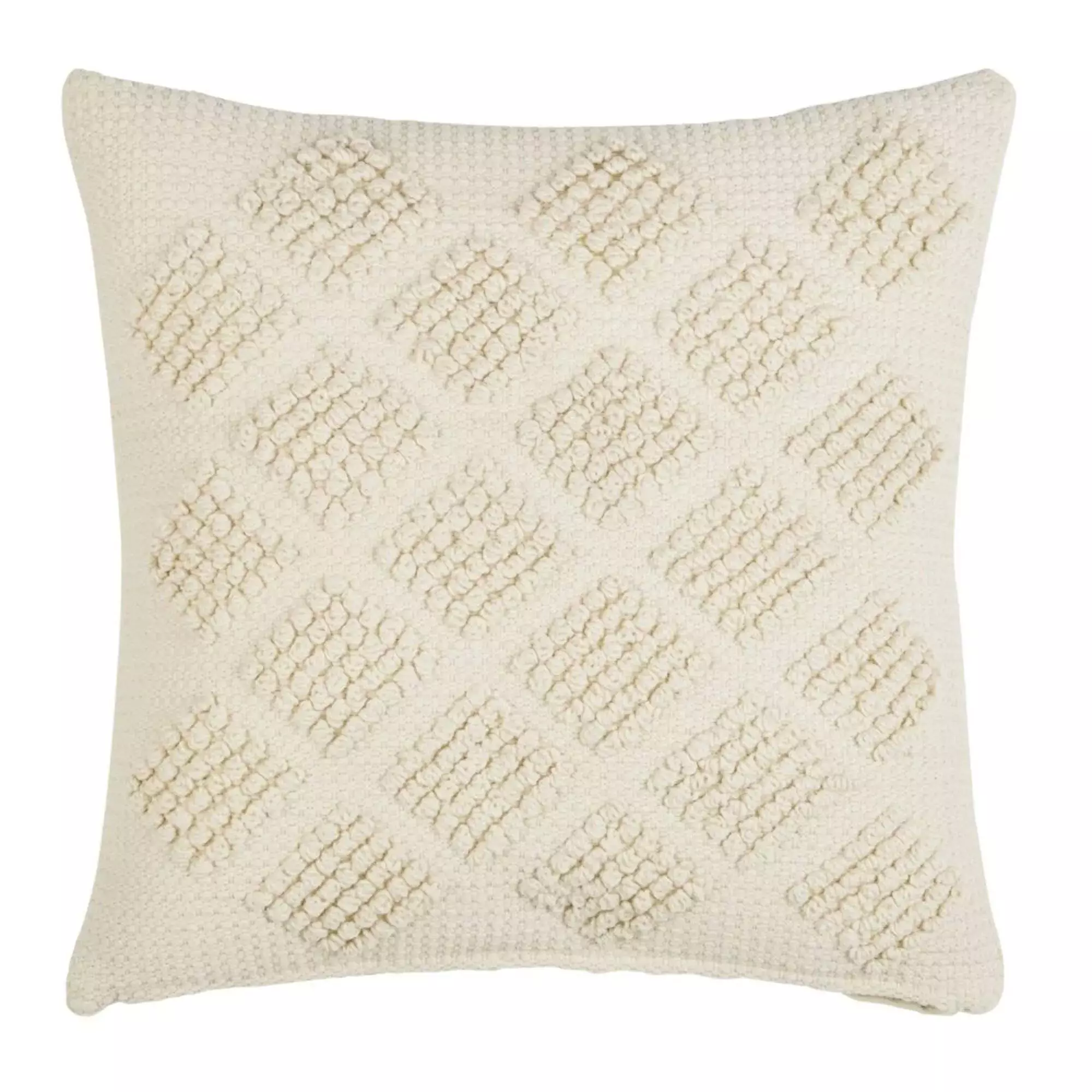 Maisons du Monde Ecru Terry Cushion