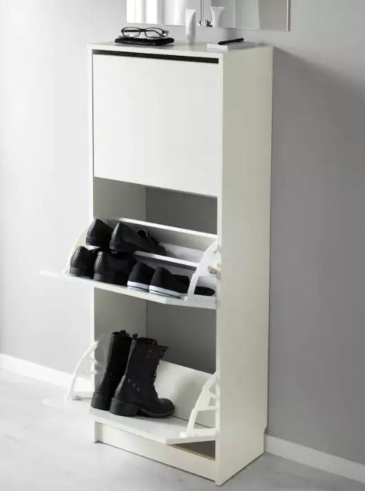 bissa triple shoe rack ikea