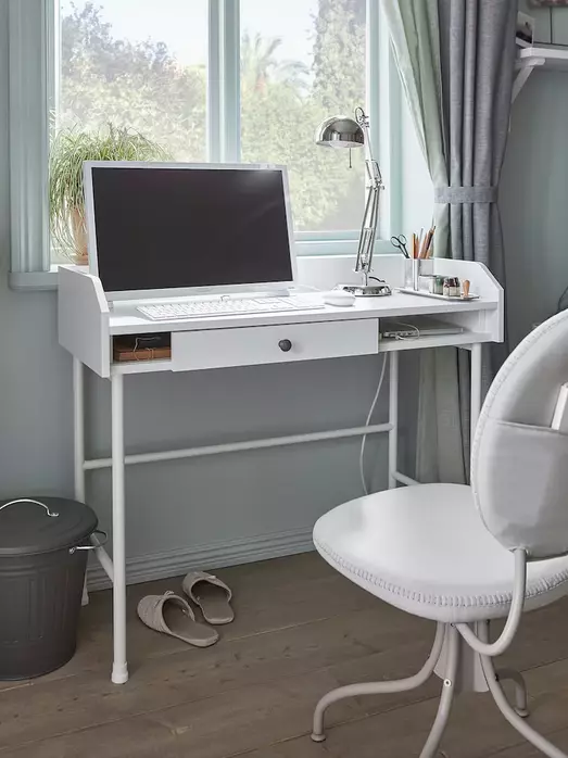 IKEA Hauga desk in white