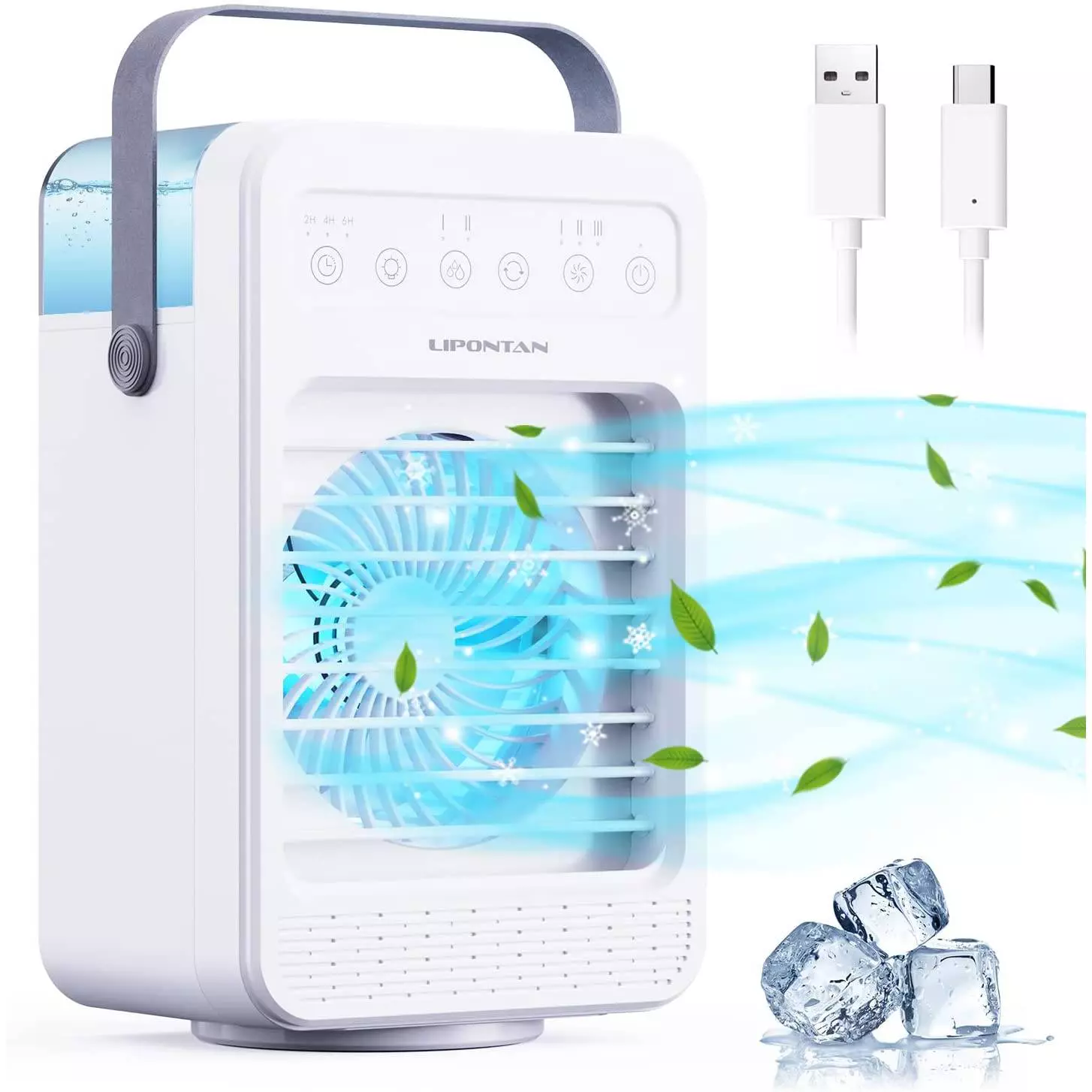 Mividiana air conditioner mini portable avy amin'ny Amazon.