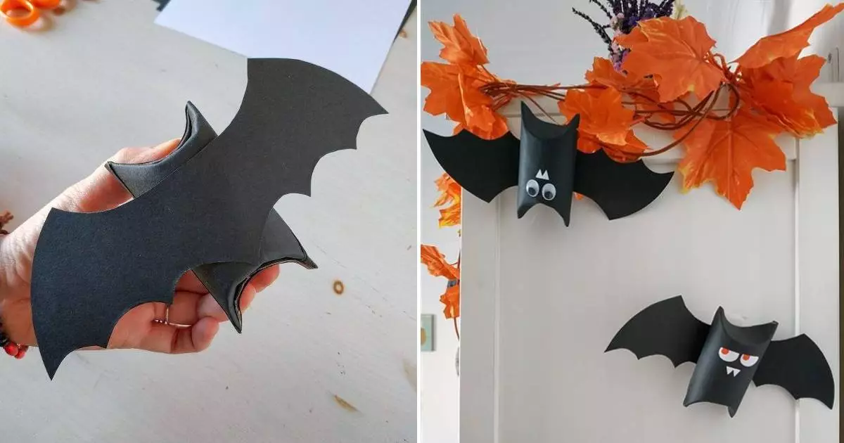 Halloween: Ang cardboard bat na ito ang pinakamadali at nakakatakot na craft na gawin kasama ng mga bata