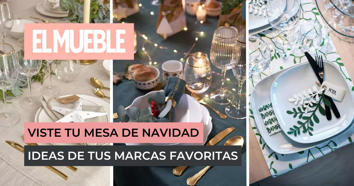 Comment décorer la table de Noël selon vos marques préférées