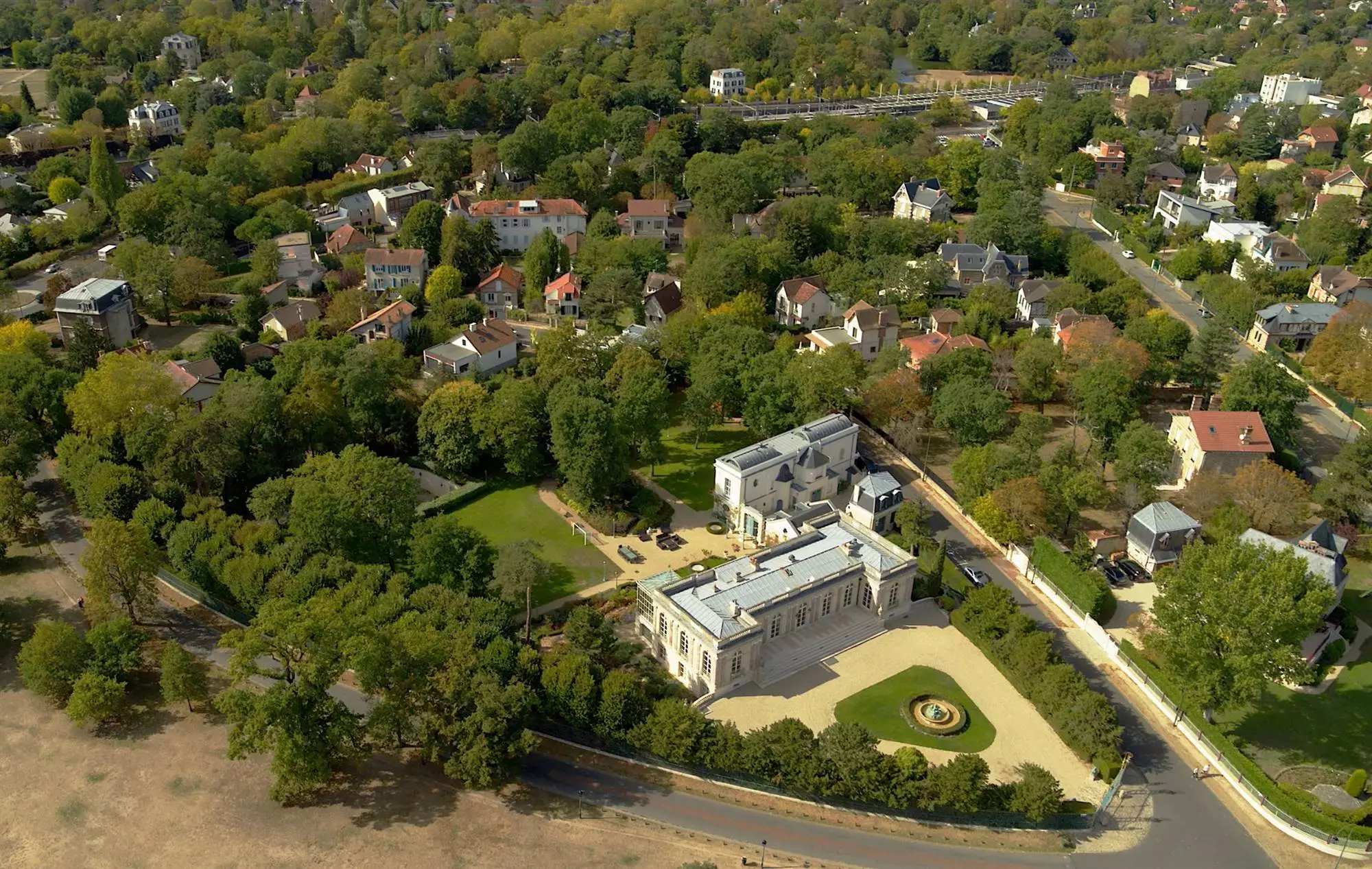 Uitzicht vanaf de hoogten van het Roze Paleis huur Messi Paris