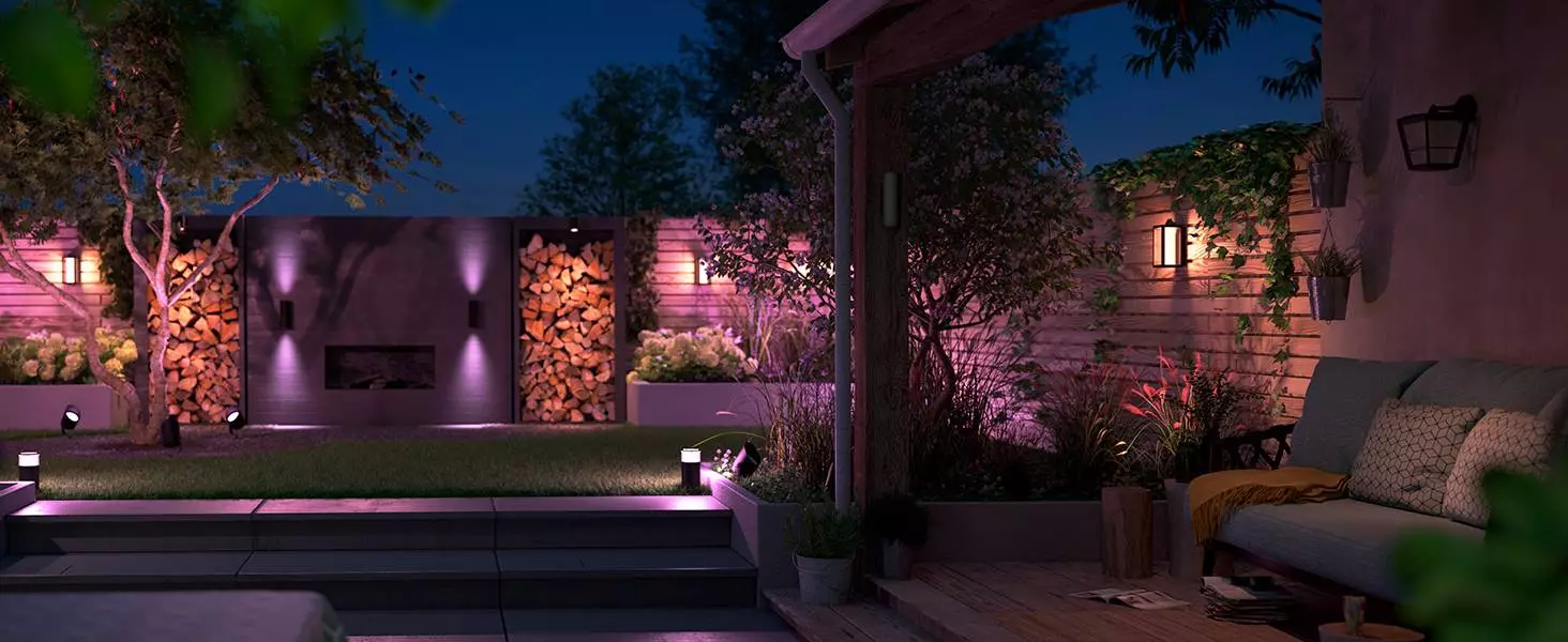 Philips Hue-Signify-Outdoor пејзаж