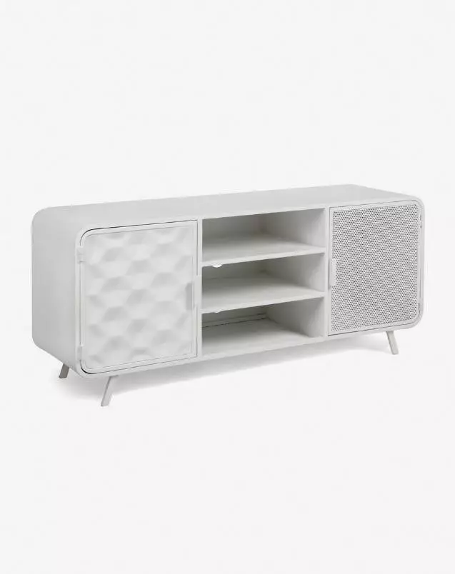 White TV sideboard Kave Home