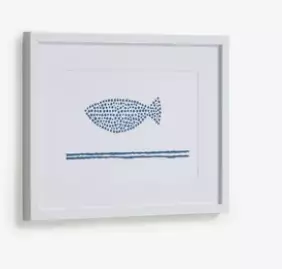 Kave Home Fish Print