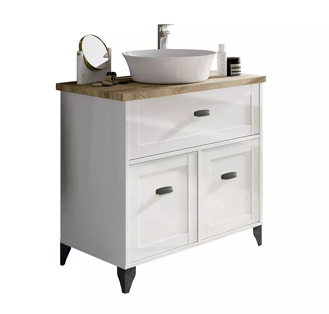 amazon classic white bathroom cabinet