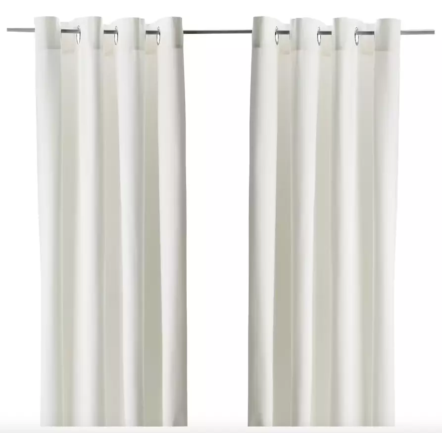 Cortines d'IKEA blanca MERET.