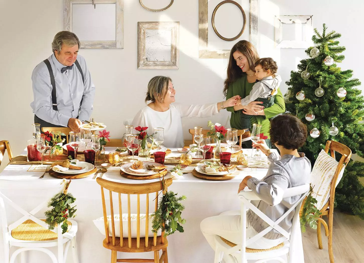 Repas de Noël en famille