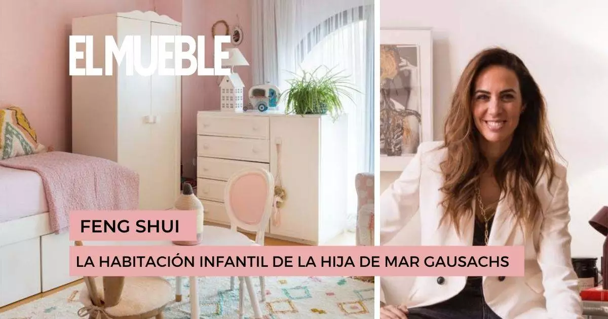 Fandinihana tranga Feng Shui: ny efitranon'ny ankizy ny zanakavavin'ny stylist Mar Gausachs