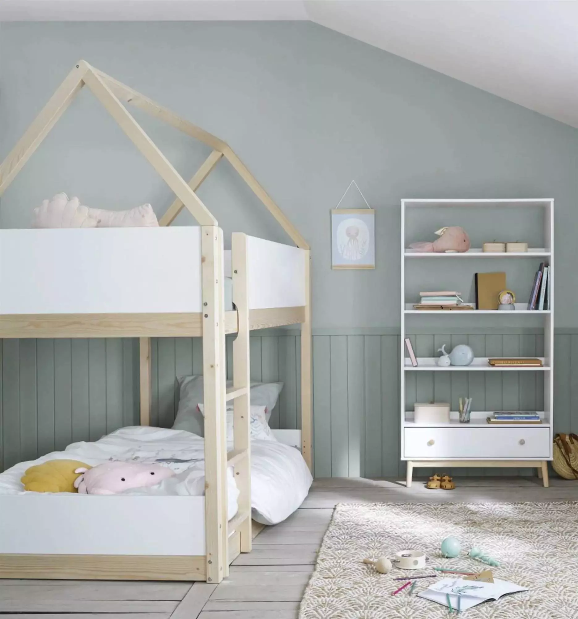 Litera para casa infantil de dous tons Maisons du Monde