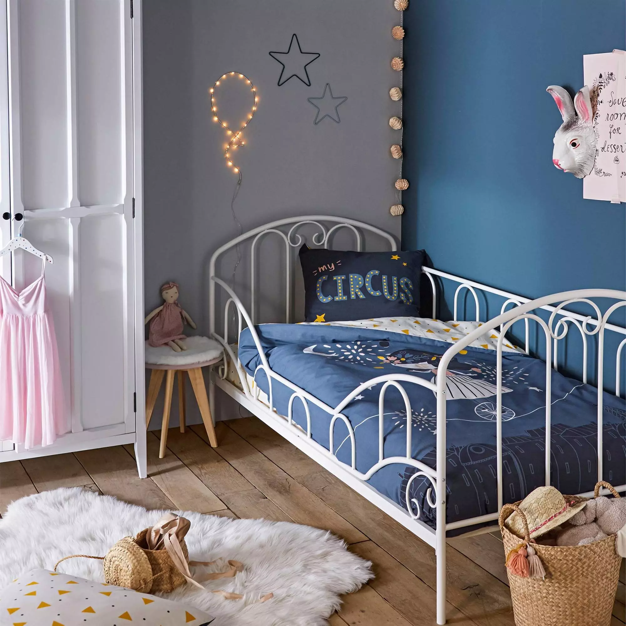 Cama infantil de ferro forxado de La Redoute