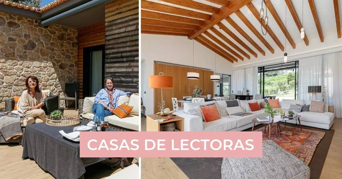 Reader houses: Ana's spectacular modern rustic house in front of the Cíes Islands