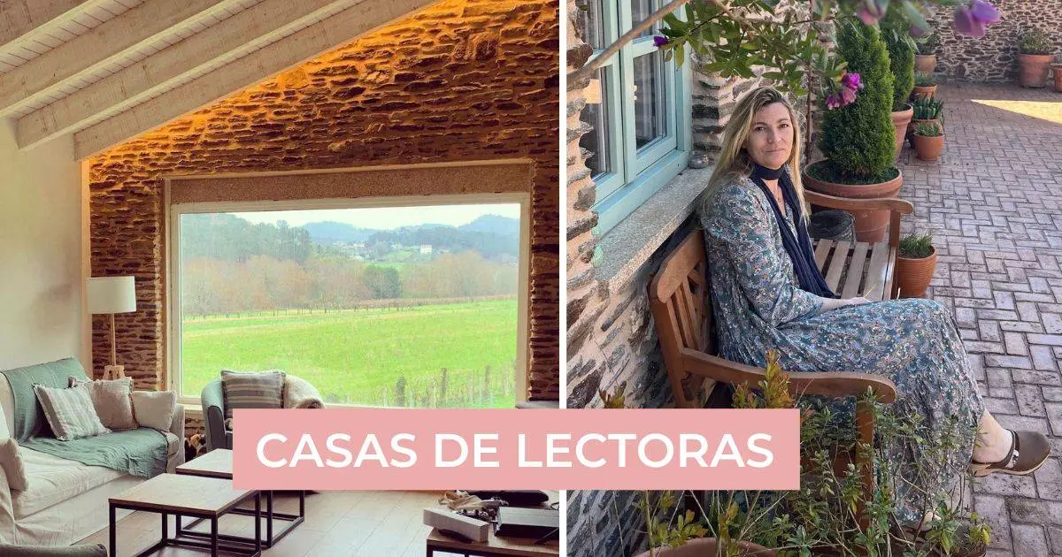 Reader houses: the impressive Galician estate of Sandra, the deco influencer @estacasaeraunaruina