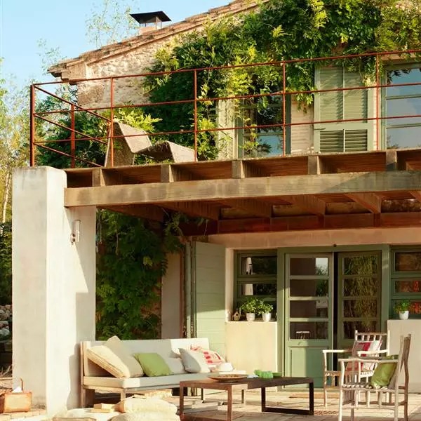 Veranda under treterrasse