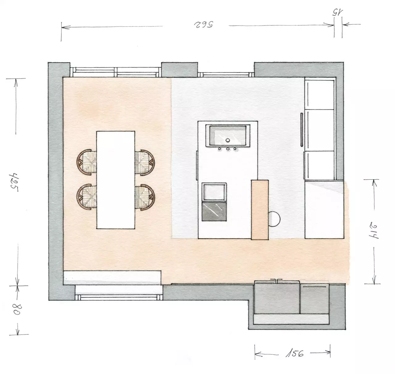 ห้องครัวที่ใช้งานได้จริงและเป็นระเบียบมาก 2138_9