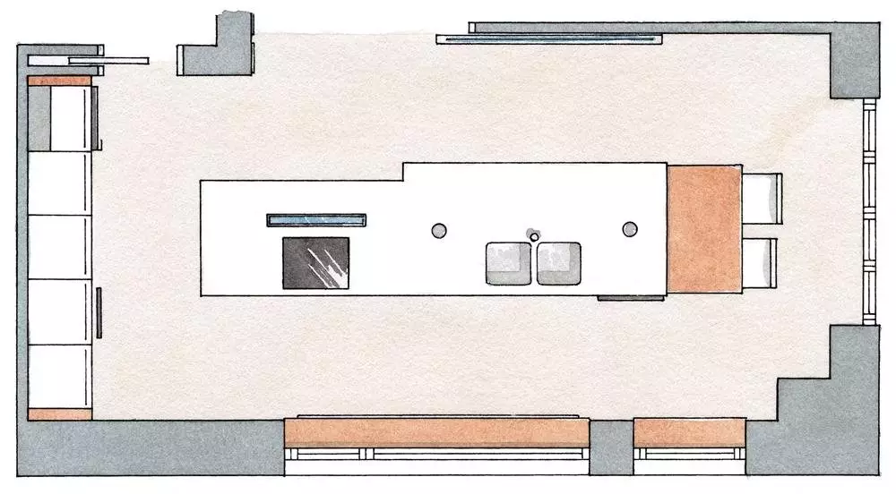 Một nhà bếp hiện đại, thiết thực và ấm áp 2181_6