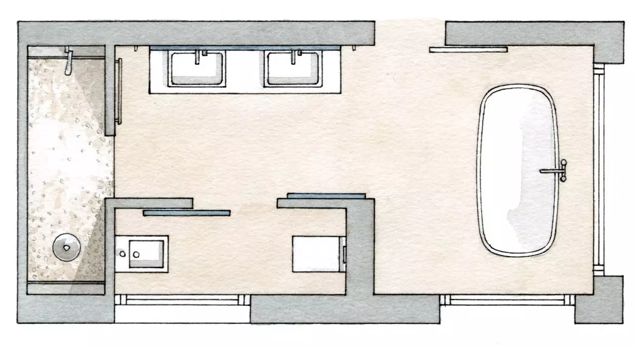 Þegar baðherbergið verður horn lognsins 2227_10