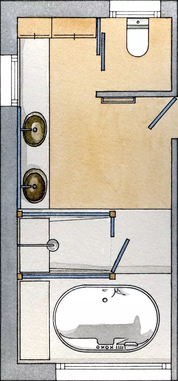 Une salle de bain pour deux 2373_8