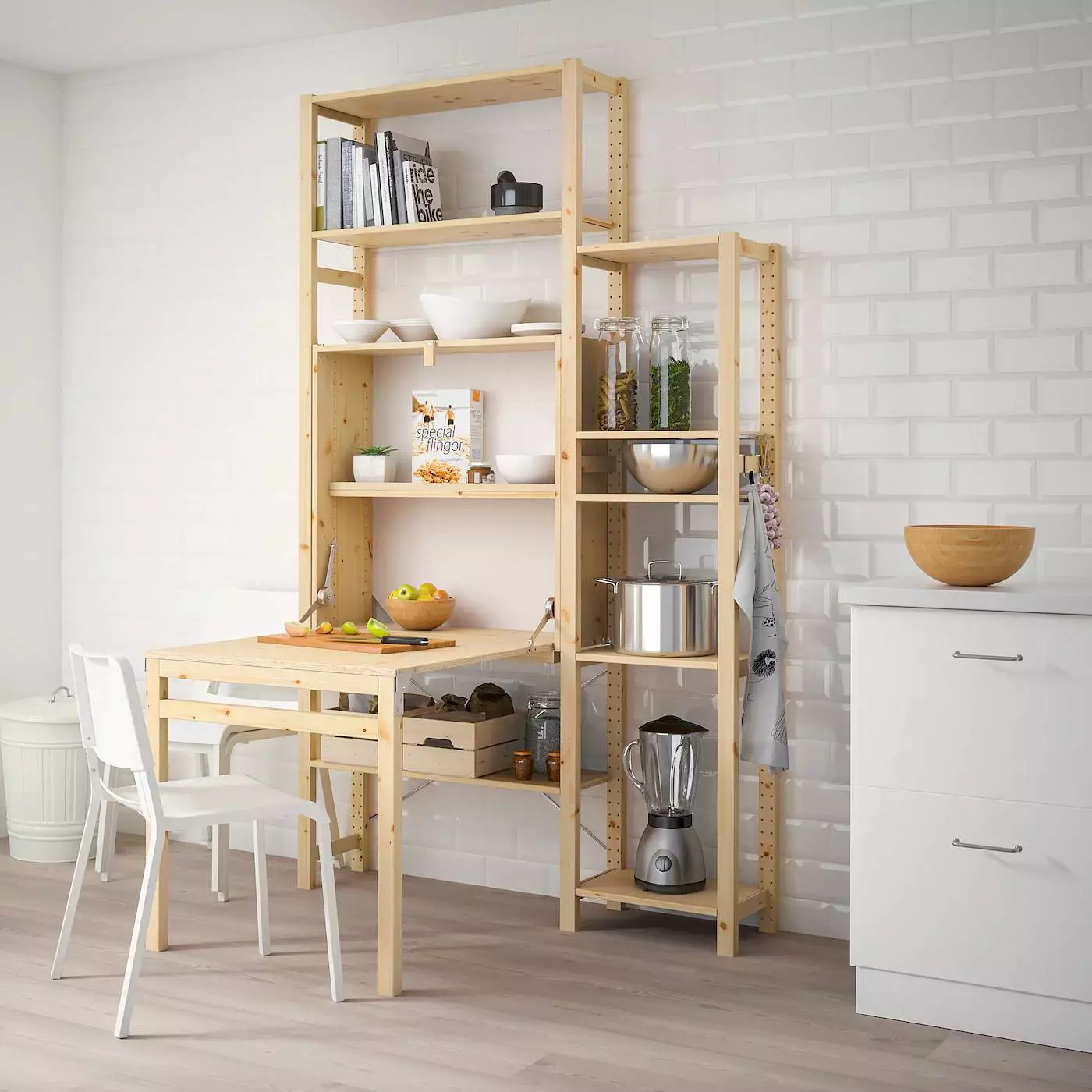 ivar-2-sec-storage-unit-w-foldable-table_ikea