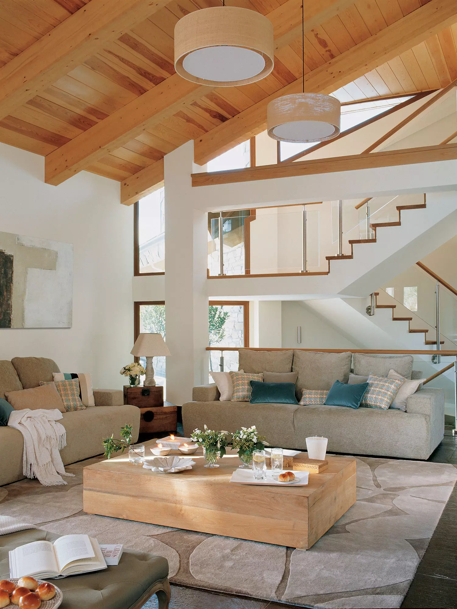 Decorate with beams: with an eye on the ceiling 3374_9