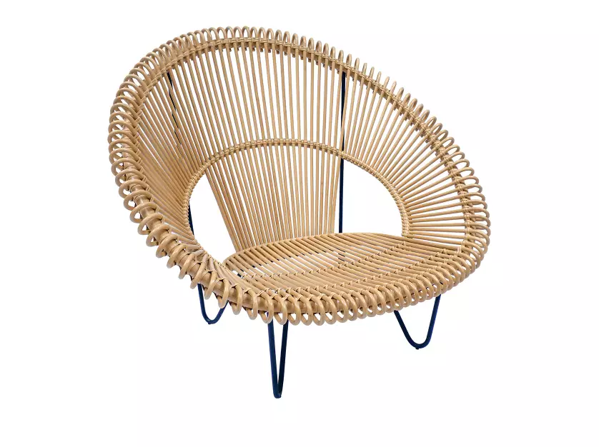 rattan բազկաթոռ El Corte Ingles-ից