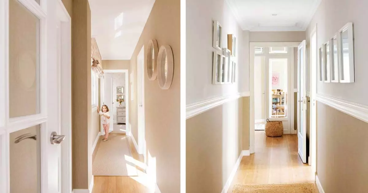 Dekoracija hodnika: 11 fotografija i ideja hodnika sa super elegantnim tapetama