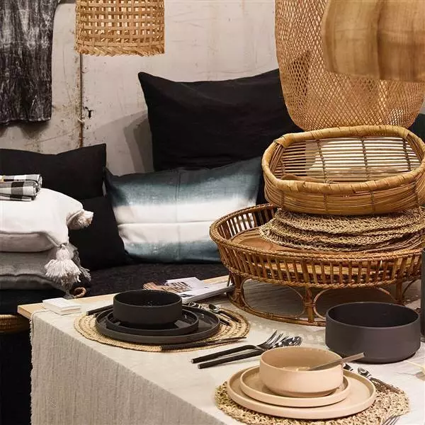 Elementer an natierlech Faseren Trend Maison&Objet