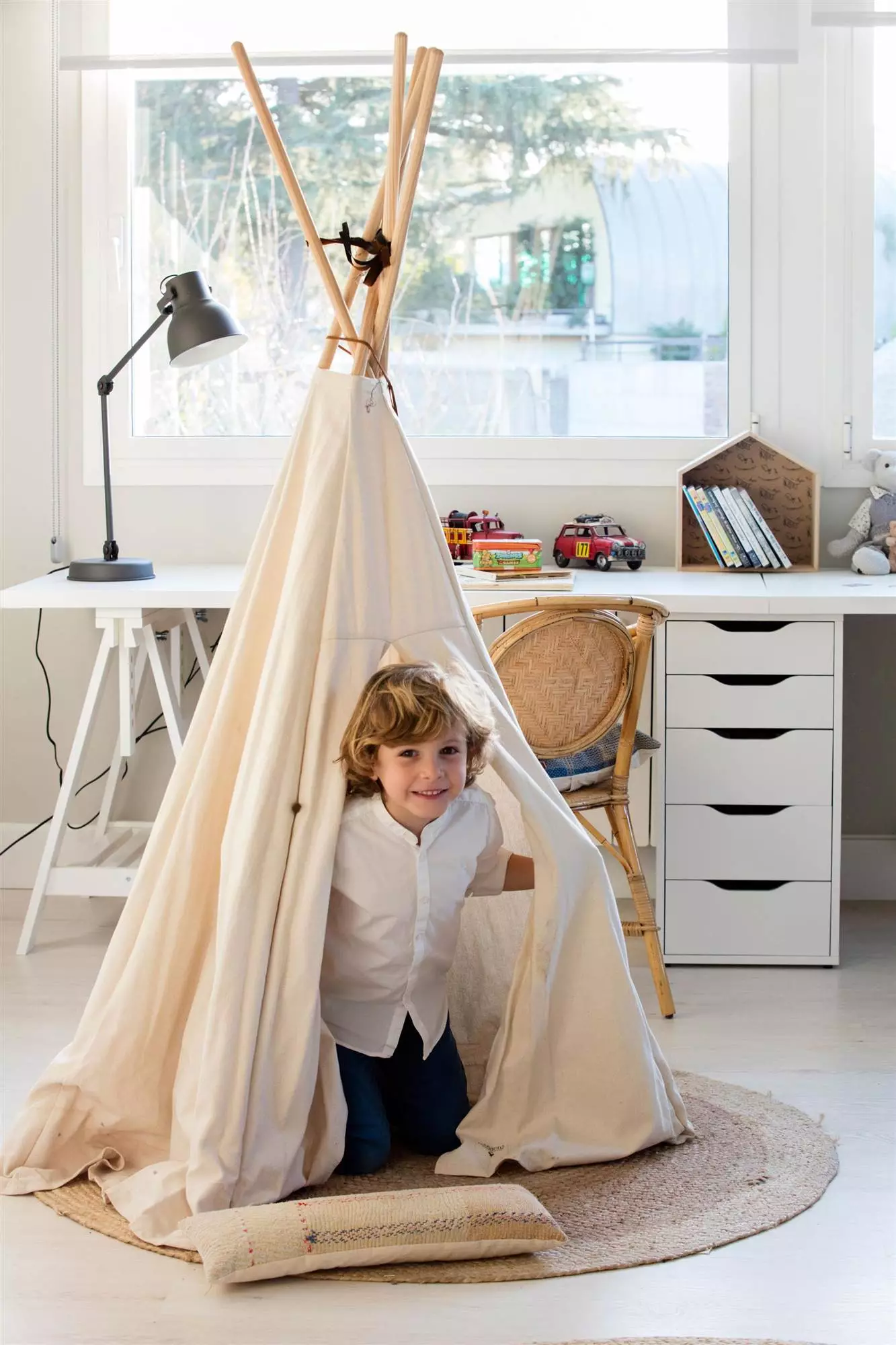 Teepees vir kinders: die mode-bykomstigheid vir kinderkamers 4751_1