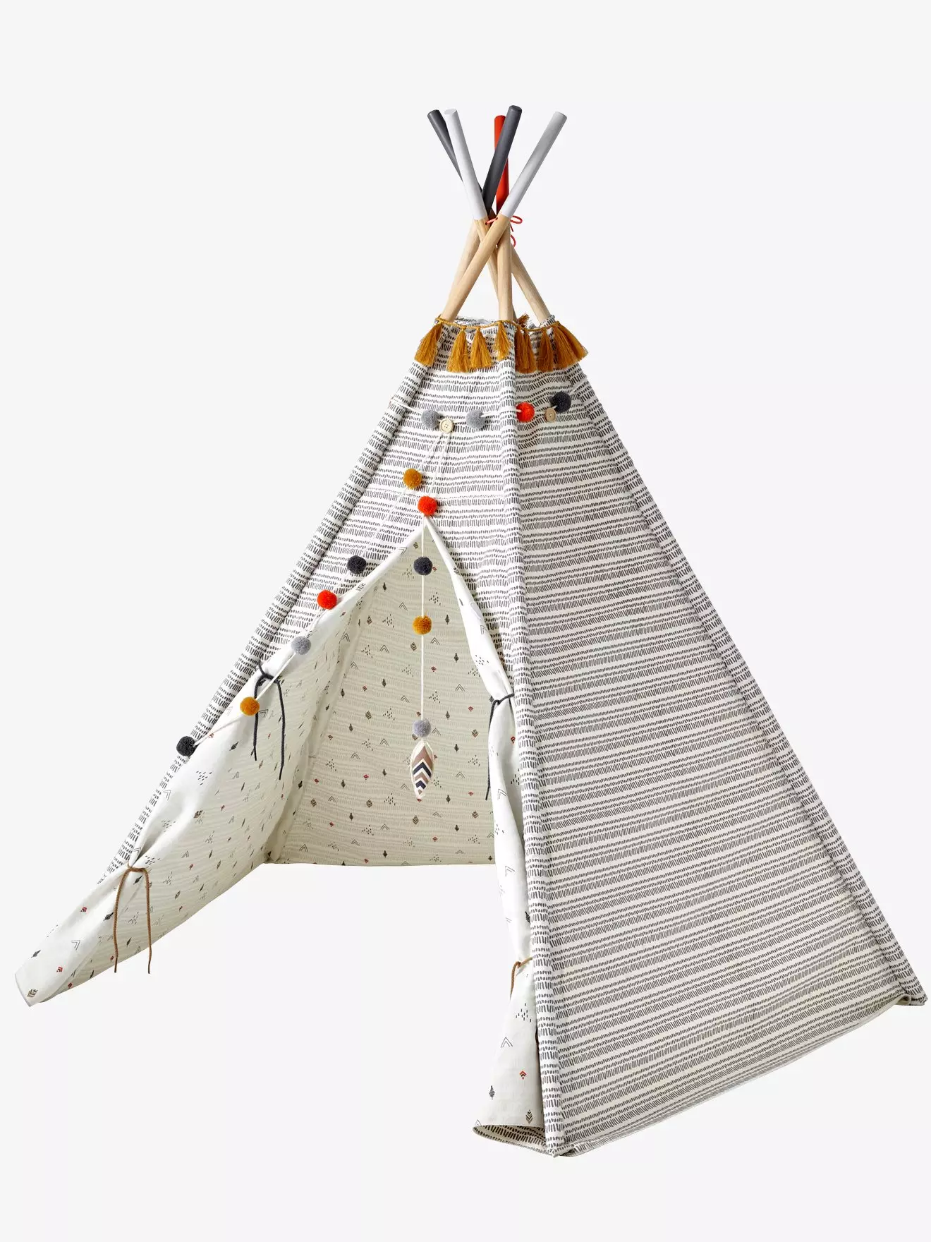 Teepees vir kinders: die mode-bykomstigheid vir kinderkamers 4751_11