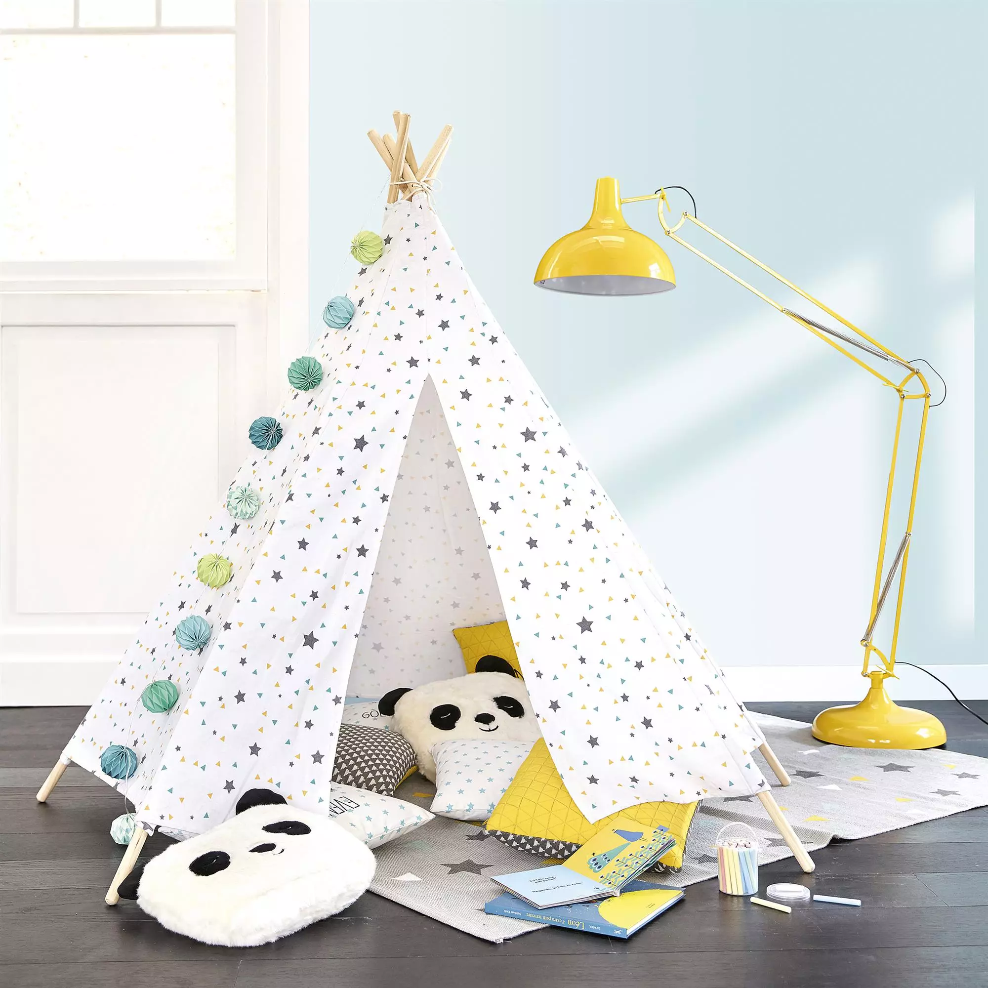 Teepees vir kinders: die mode-bykomstigheid vir kinderkamers 4751_12