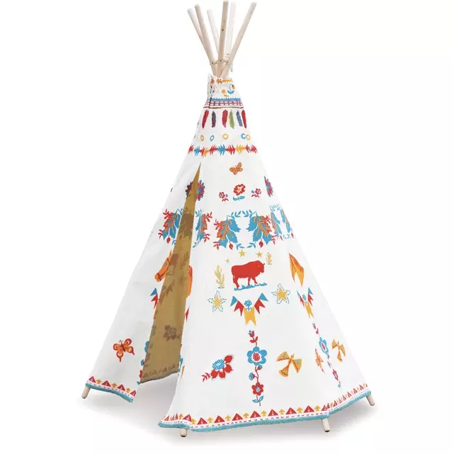 Teepees vir kinders: die mode-bykomstigheid vir kinderkamers 4751_17