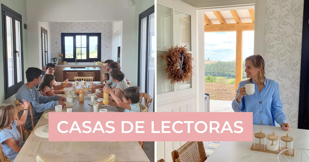 Reader houses: the house with IKEA furniture of the influencer with nine children @7paresdekatiuskas in Asturias