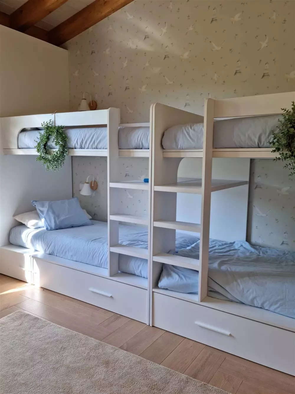 Room of the children of the house of the reader Paloma Blanc in Asturias