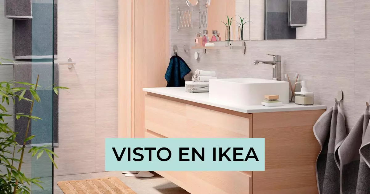 Digues-me com és el teu bany i et diré quin moble d'IKEA necessites (amb shopping!)