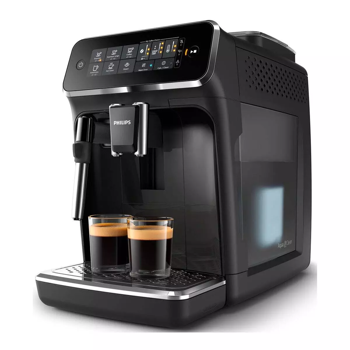 Philips 3200 serie espresso-makina superautomatikoarekin El Corte Inglés-eko esne-apumarekin