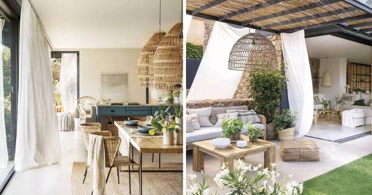 D'Haus vun der Rou: e 'lues' Haus op der Costa Brava. Open an diaphanous, et ass voller Liicht an huet de Charme vu Wäiss an Holz