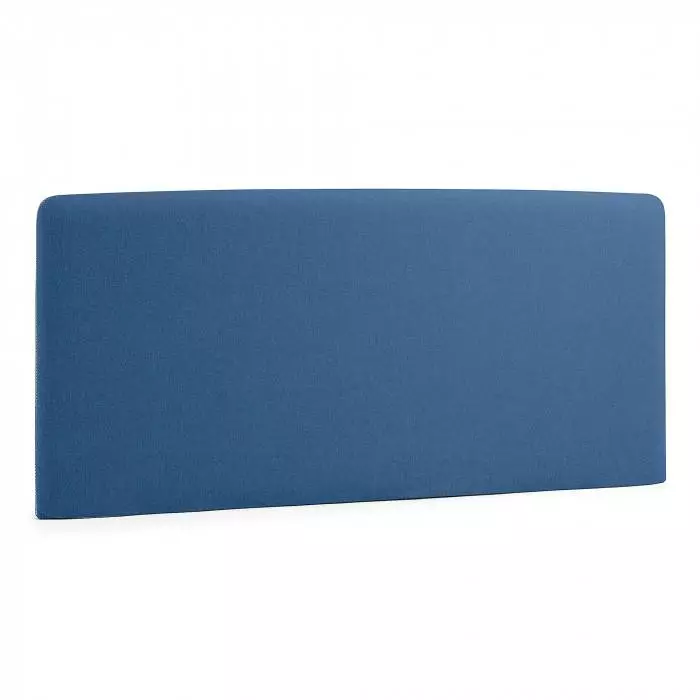 headboard biru nyalin tampilan