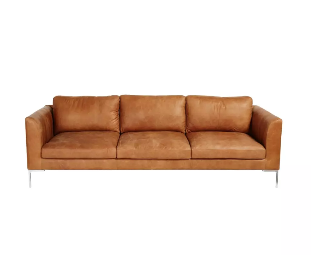 Hayden odinė sofa maisons du monde