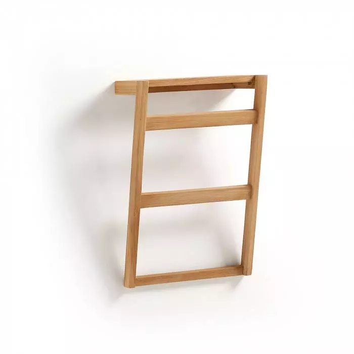 kave home wooden towel rack