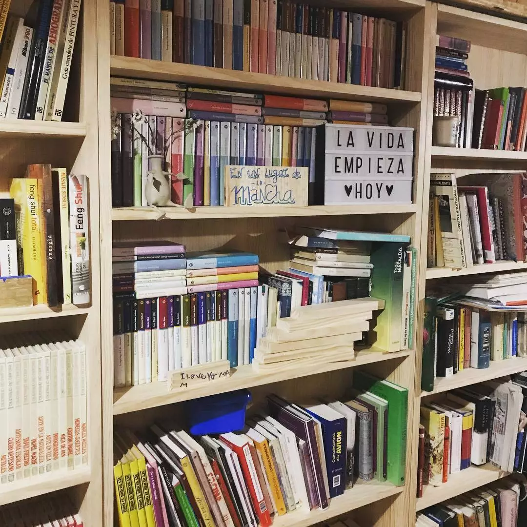 alba carillo bookstore by hand