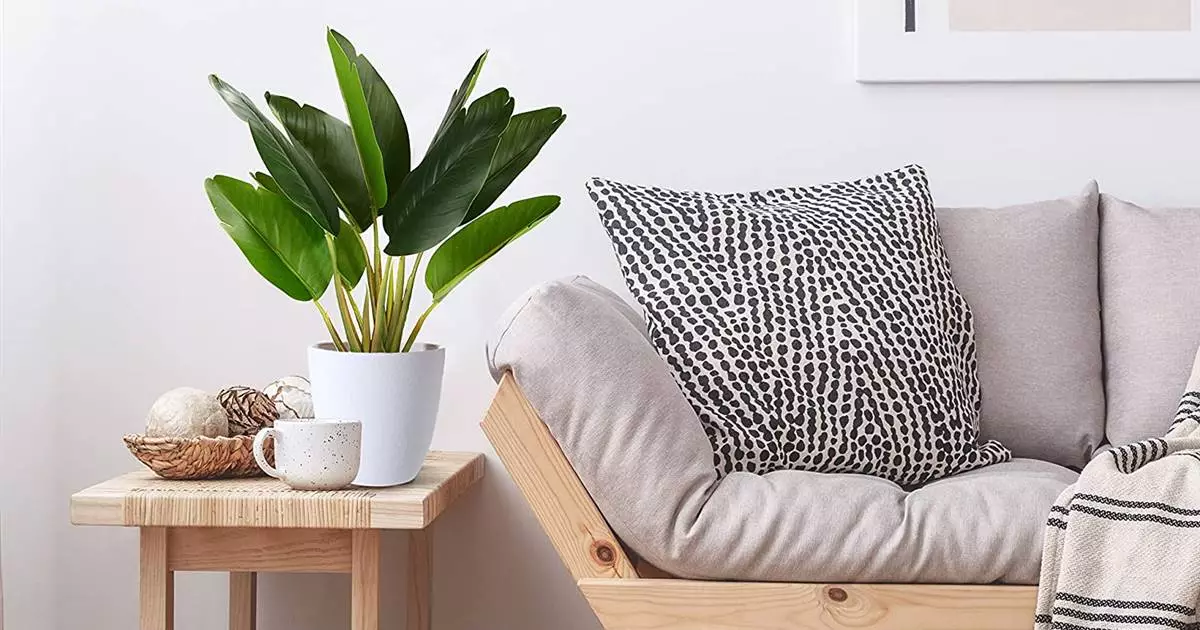 Plantas artificiais que podes mercar en Amazon por menos de 50 euros