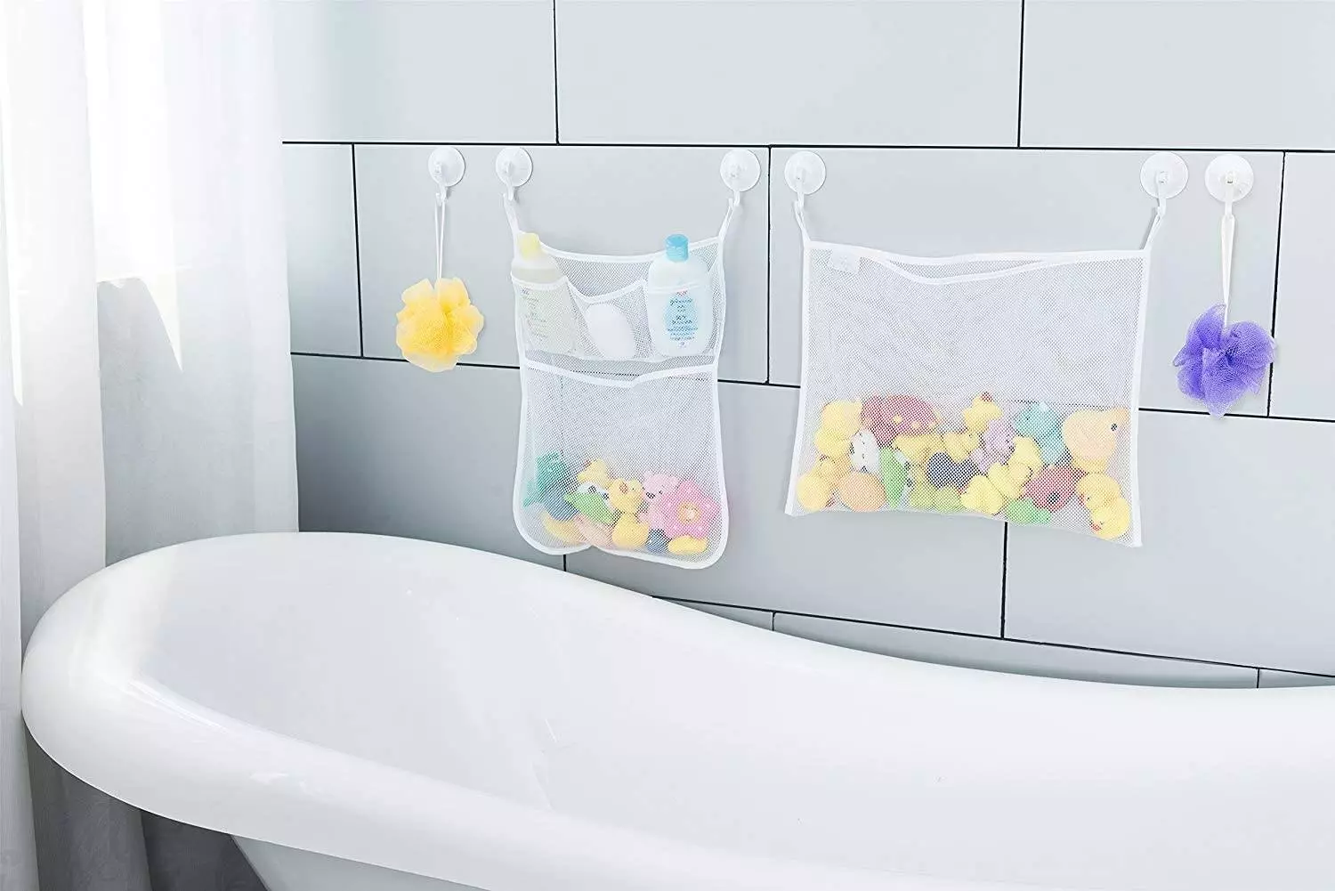 Mesh Net Bath Toy Organizer