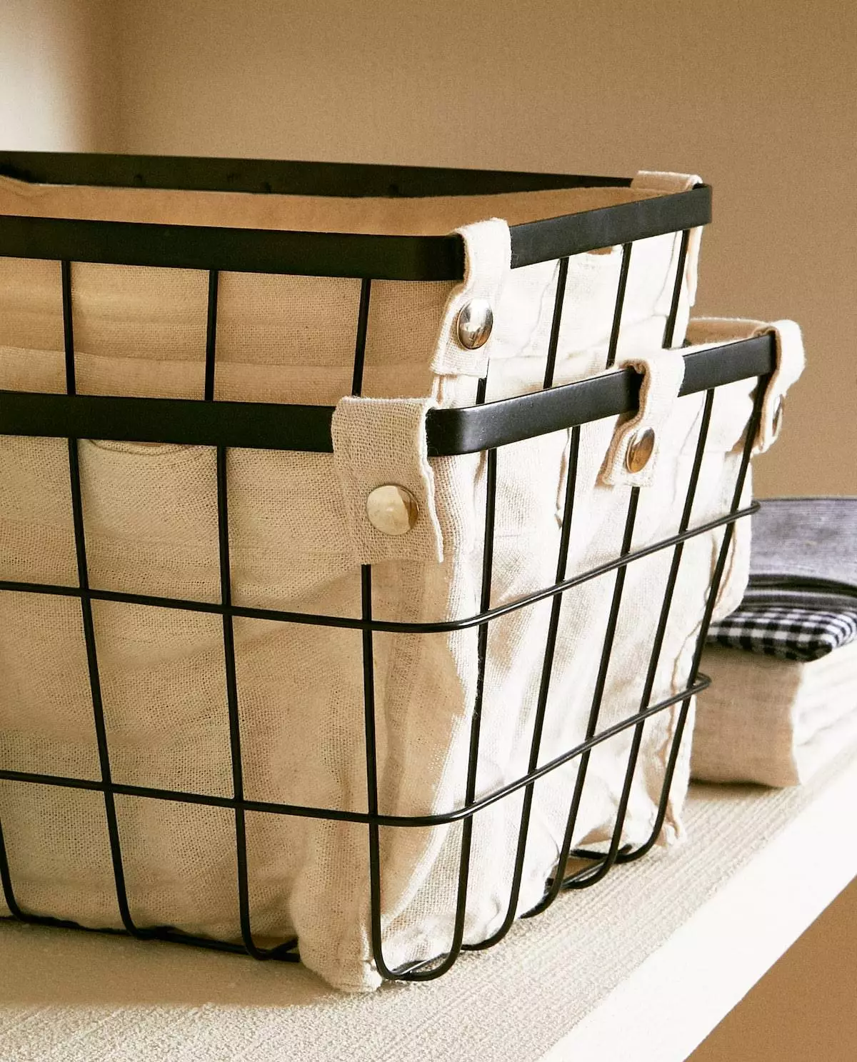 zara home baskets