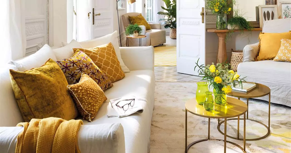 More than 40 ideas to renovate the living room with minimal investment