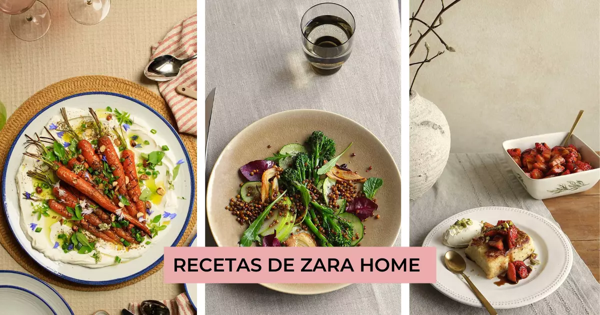 Zara Home het die 5 heerlikste resepte hierdie lente