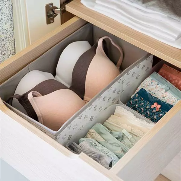 How to organize your underwear drawer