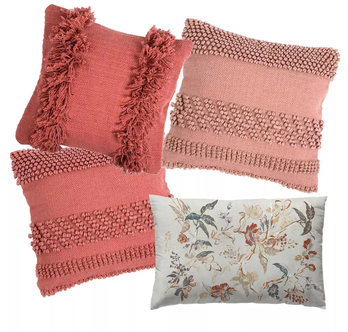 coussins leroy merlin en corail