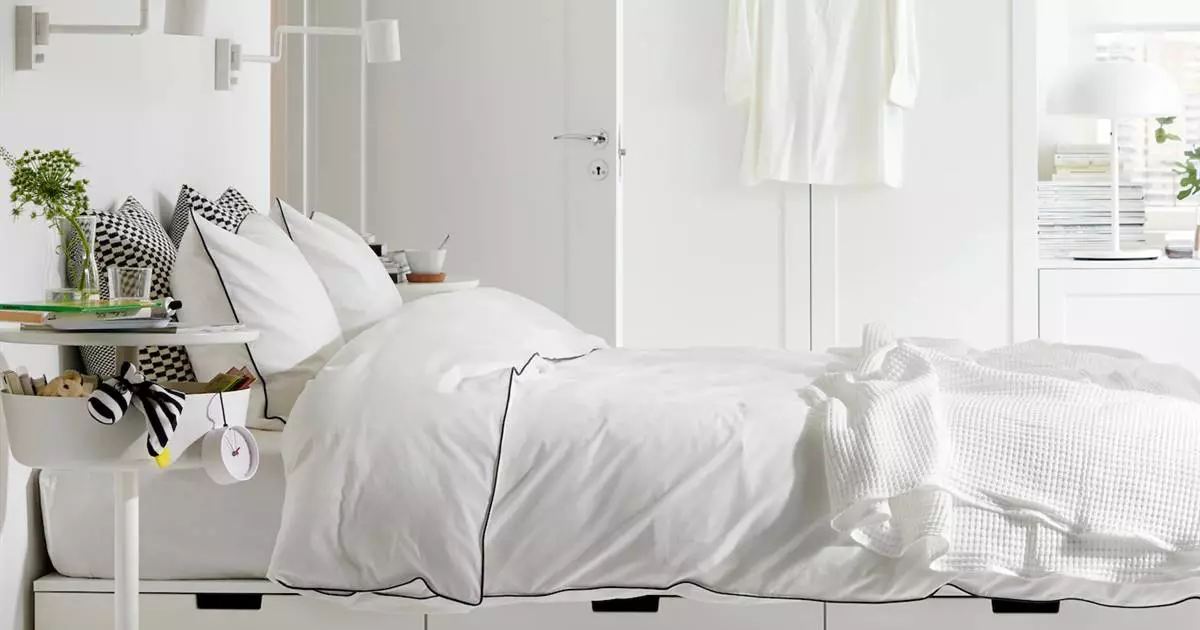 Die schönsten Ikea-Schlafzimmer, die Sie 2022 sehen werden: warm, gemütlich und mit allem, was Sie brauchen, um ihnen Stil zu verleihen